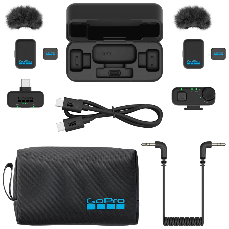 Zestaw mikrofonów GoPro Wireless Mic Complete Kit | sklep FLYSTORE.PL