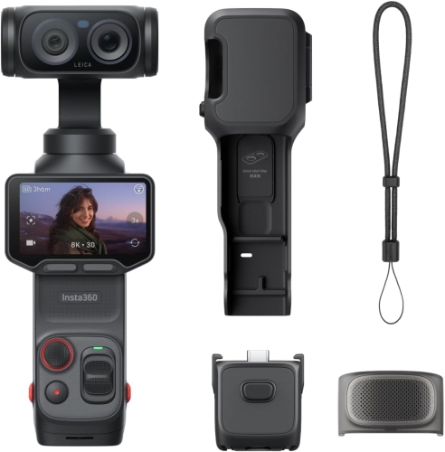 Insta360 Luna Ultra Standard Bundle – kamera sportowa 8K z obiektywami ...