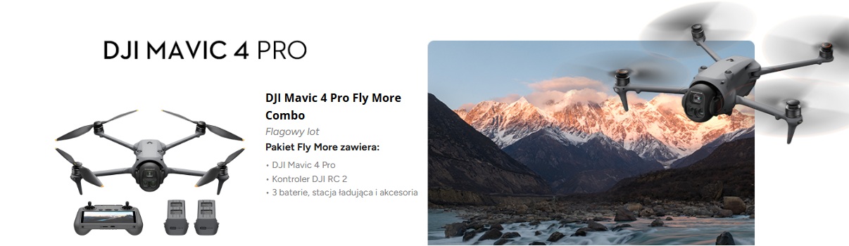 DJI Mavic 4 Pro - PREMIERA! Oficjalny Sklep